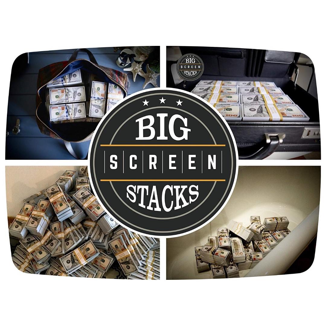 E0276 Prop Money Dollars - 100 Full Print Old Style $100 Dollar Bills ...