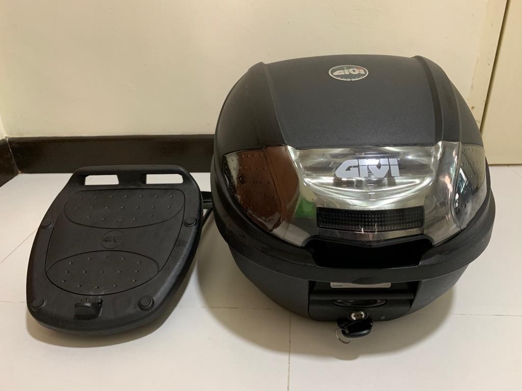 Givi Monolock Box - Honda MSX125, Motorcycles, Motorcycle Accessories ...