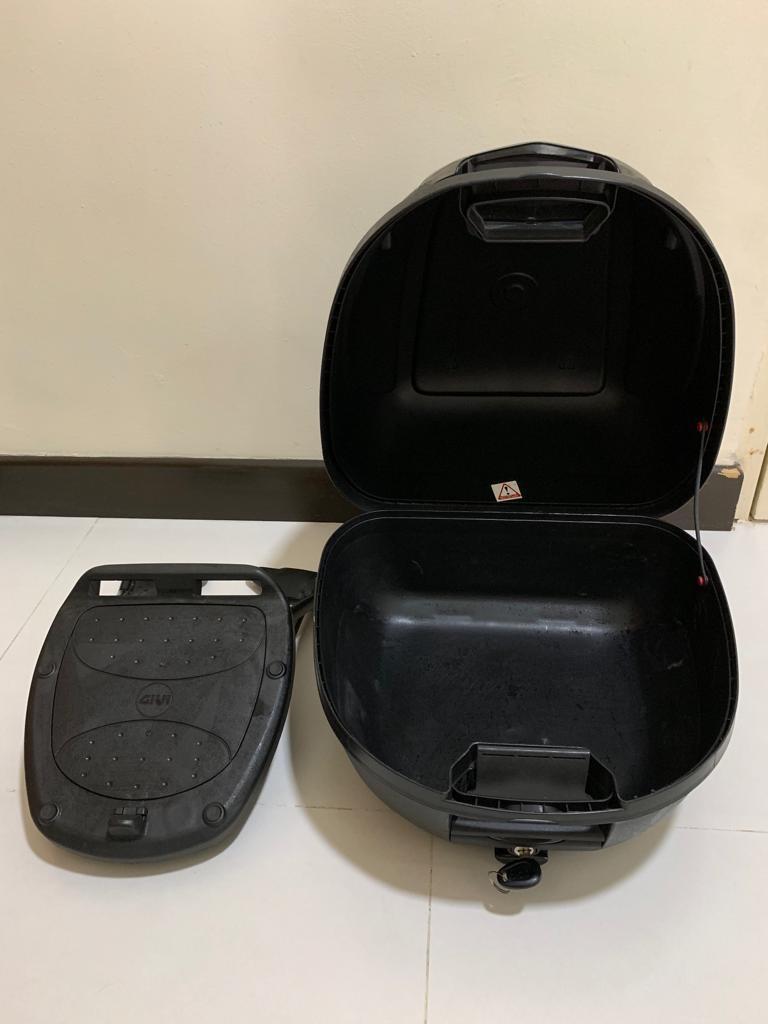 Givi Monolock Box - Honda MSX125, Motorcycles, Motorcycle Accessories ...