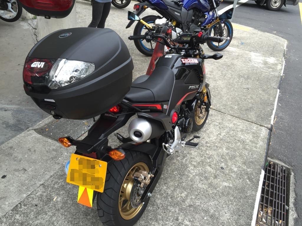 Givi Monolock Box - Honda MSX125, Motorcycles, Motorcycle Accessories ...