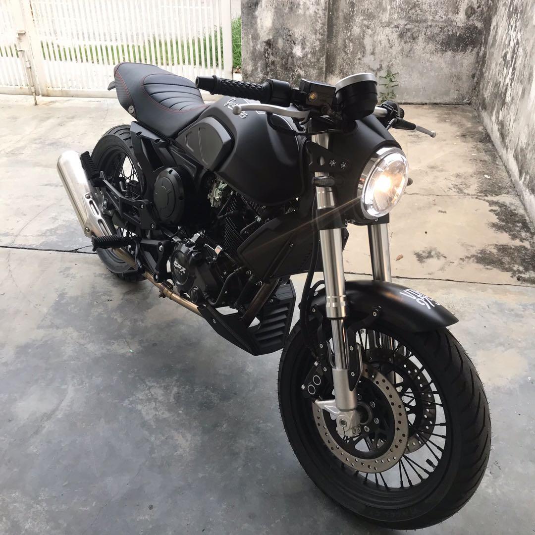 GPX Gentleman 200 Cafe Racer, Motorbikes on Carousell