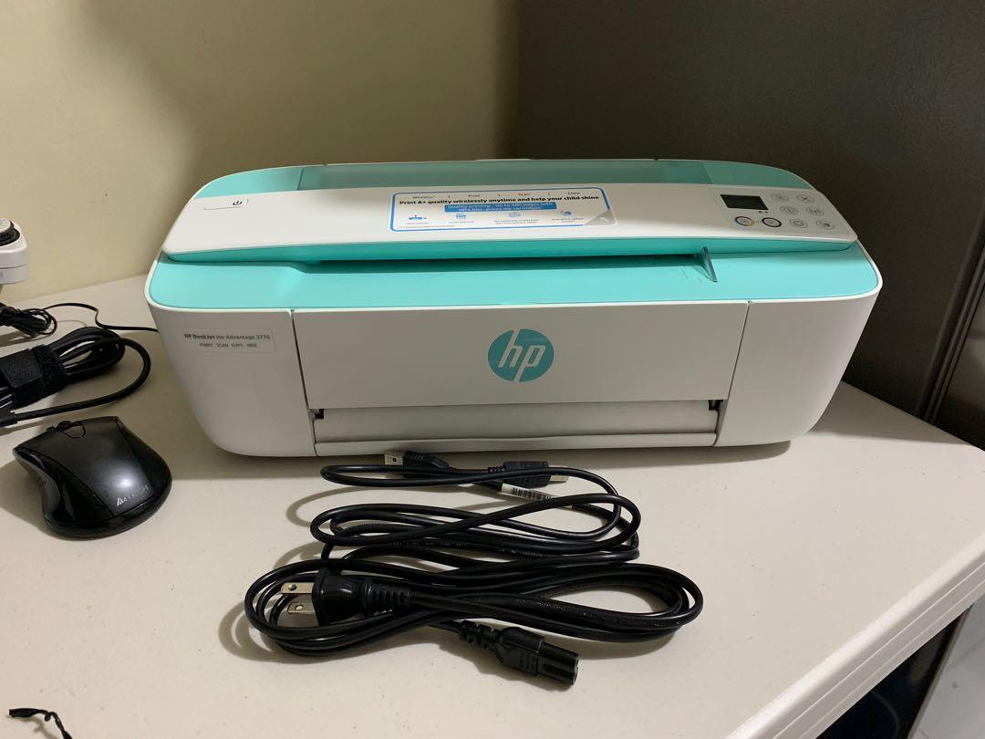 HP Deskjet Ink Advantage 3776 print scan copy web, Computers & Tech ...