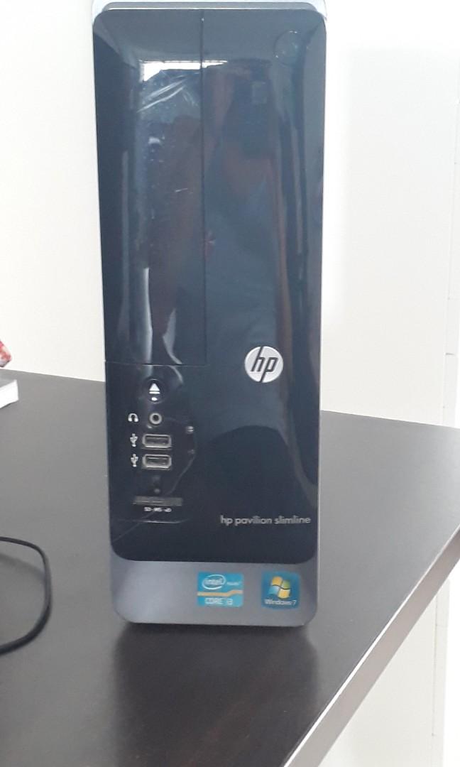 hp pavillion slimline core i3, Computers & Tech, Desktops on Carousell