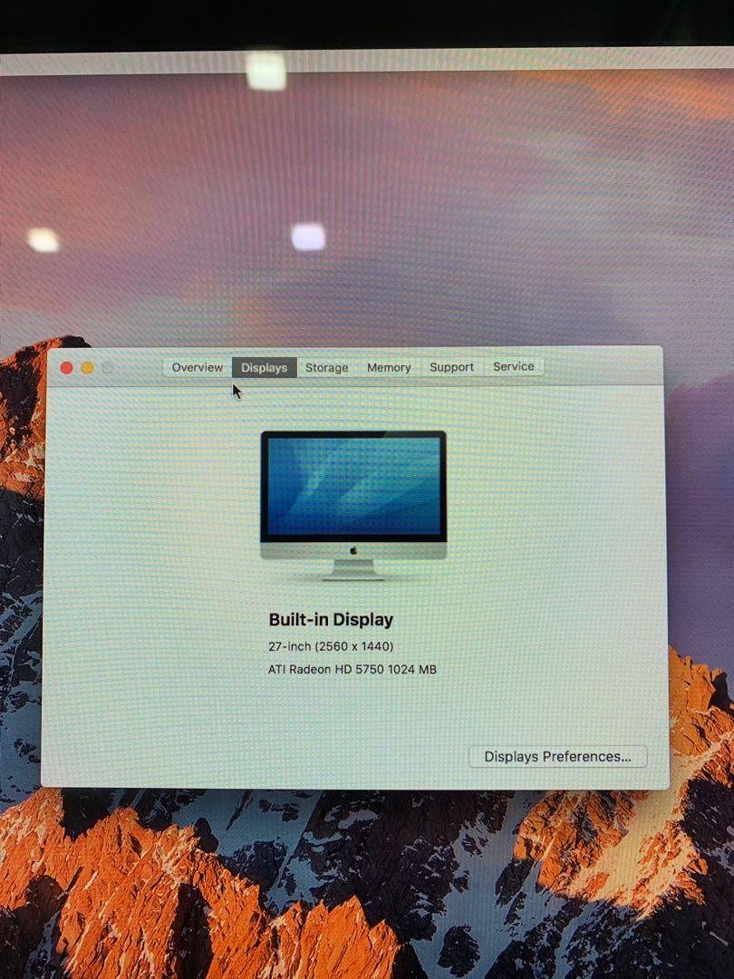 iMac 27 inch i7 Mid 2010, Electronics, Computers, Desktops on Carousell