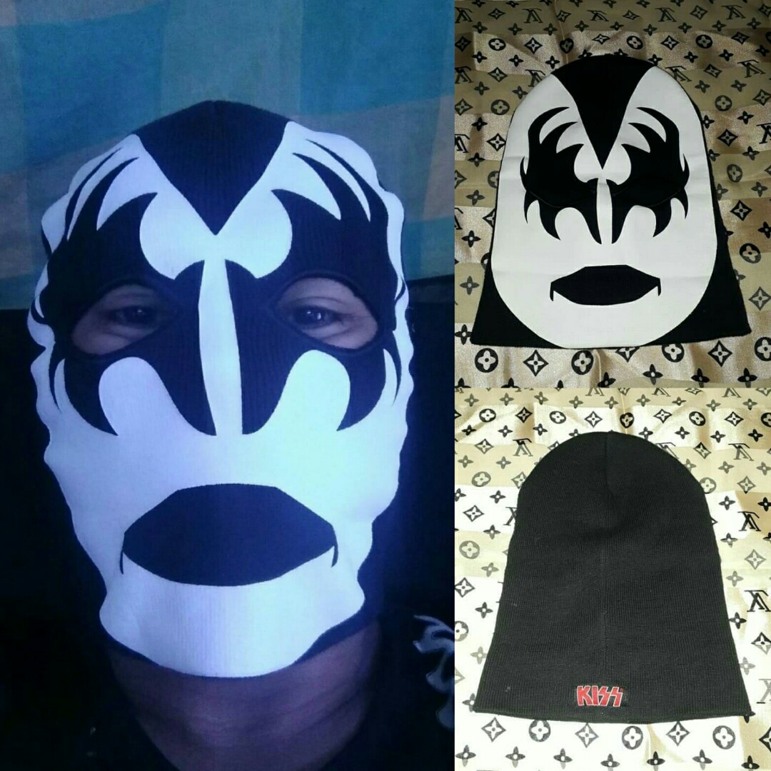 KISS face mask Bonet on Carousell