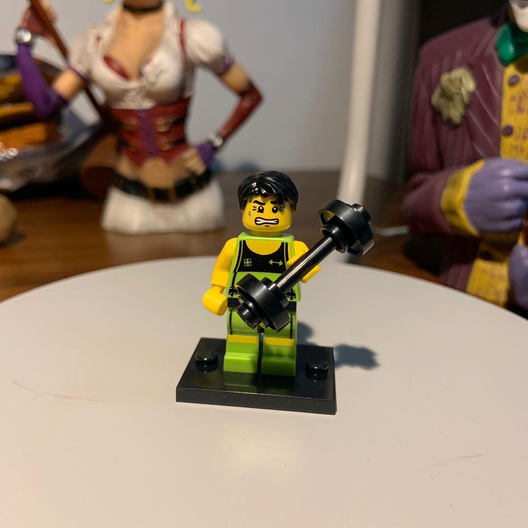 LEGO Minifigure - Weightlifter, Hobbies & Toys, Toys & Games on Carousell