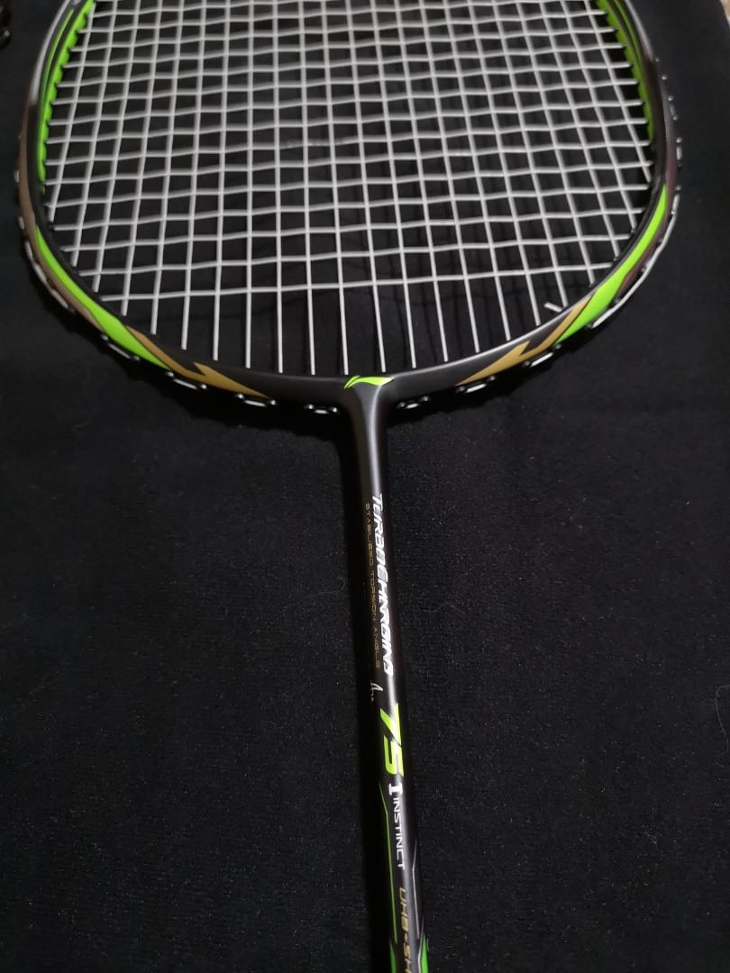 Li Ning TurboCharging 75 Instinct Badminton Racket, Sports Equipment ...