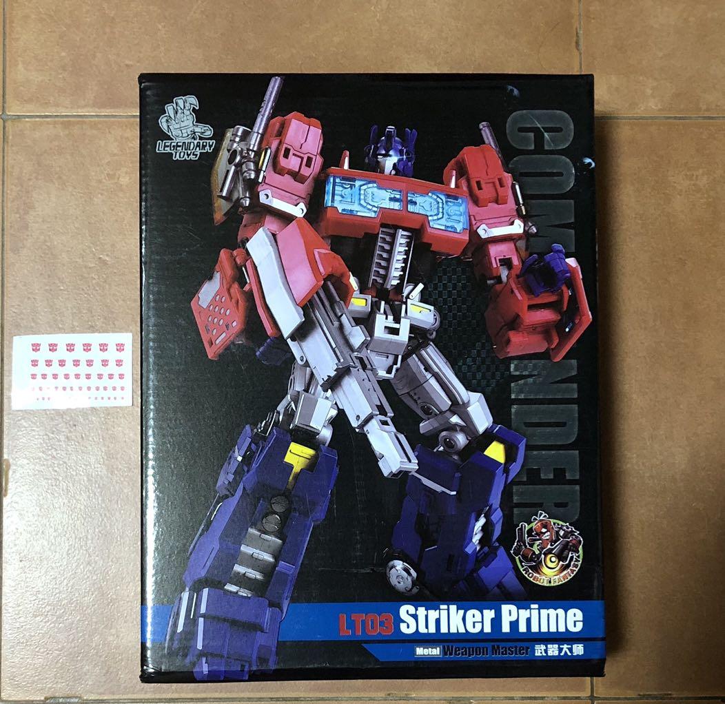Transformers Legendary Toys - LT-03 Striker Prime (aka KO Maketoys ...