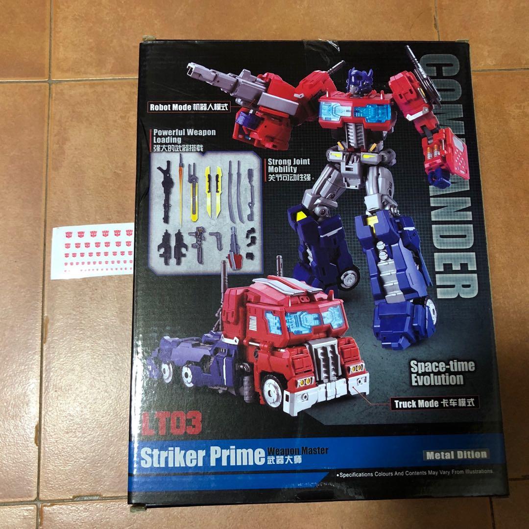 Transformers Legendary Toys - LT-03 Striker Prime (aka KO Maketoys ...