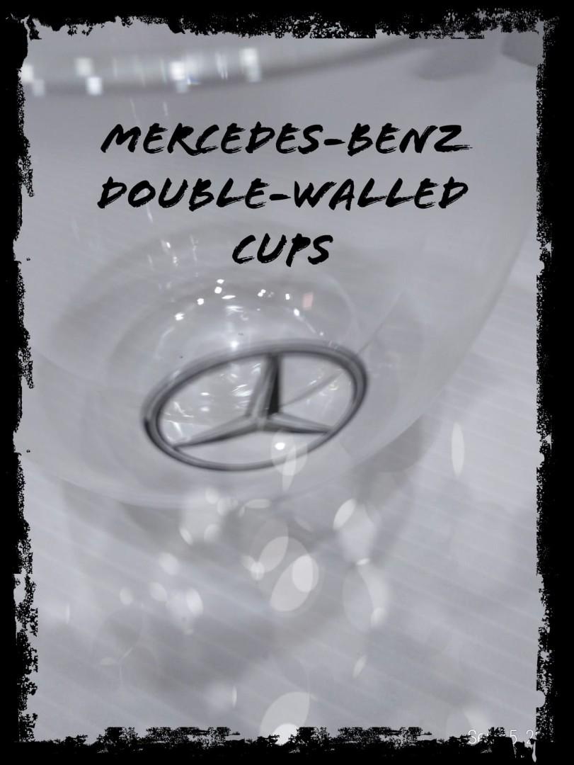 Mercedes-Benz Double-Walled Cups, Furniture & Home Living, Kitchenware ...