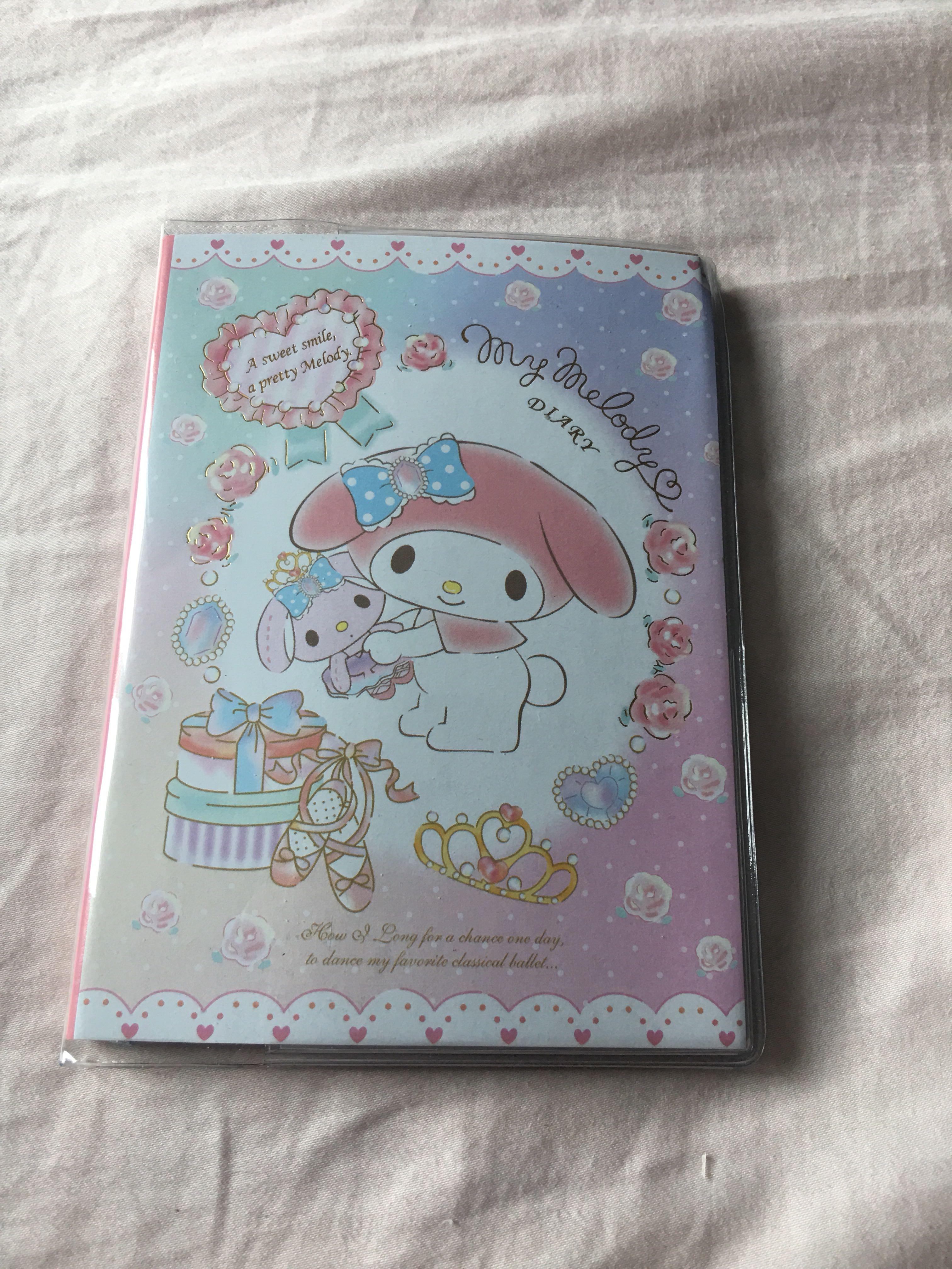 My Melody Small Planner, Hobbies & Toys, Stationery & Craft, Stationery ...