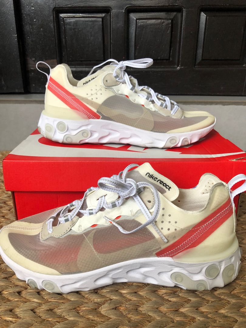 Nike Element React 87 Sail, Men's Fashion, Footwear, Sneakers on Carousell