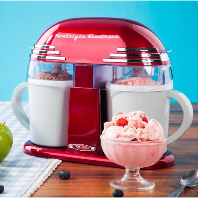 Nostalgia Retro Series Ice Cream Maker, TV & Home Appliances, Kitchen ...