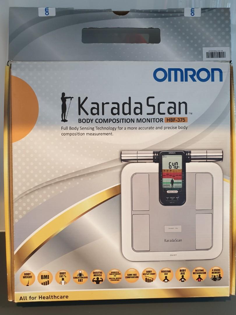 Omron Body Composition Monitor HBF375 weighing scale, Health ...