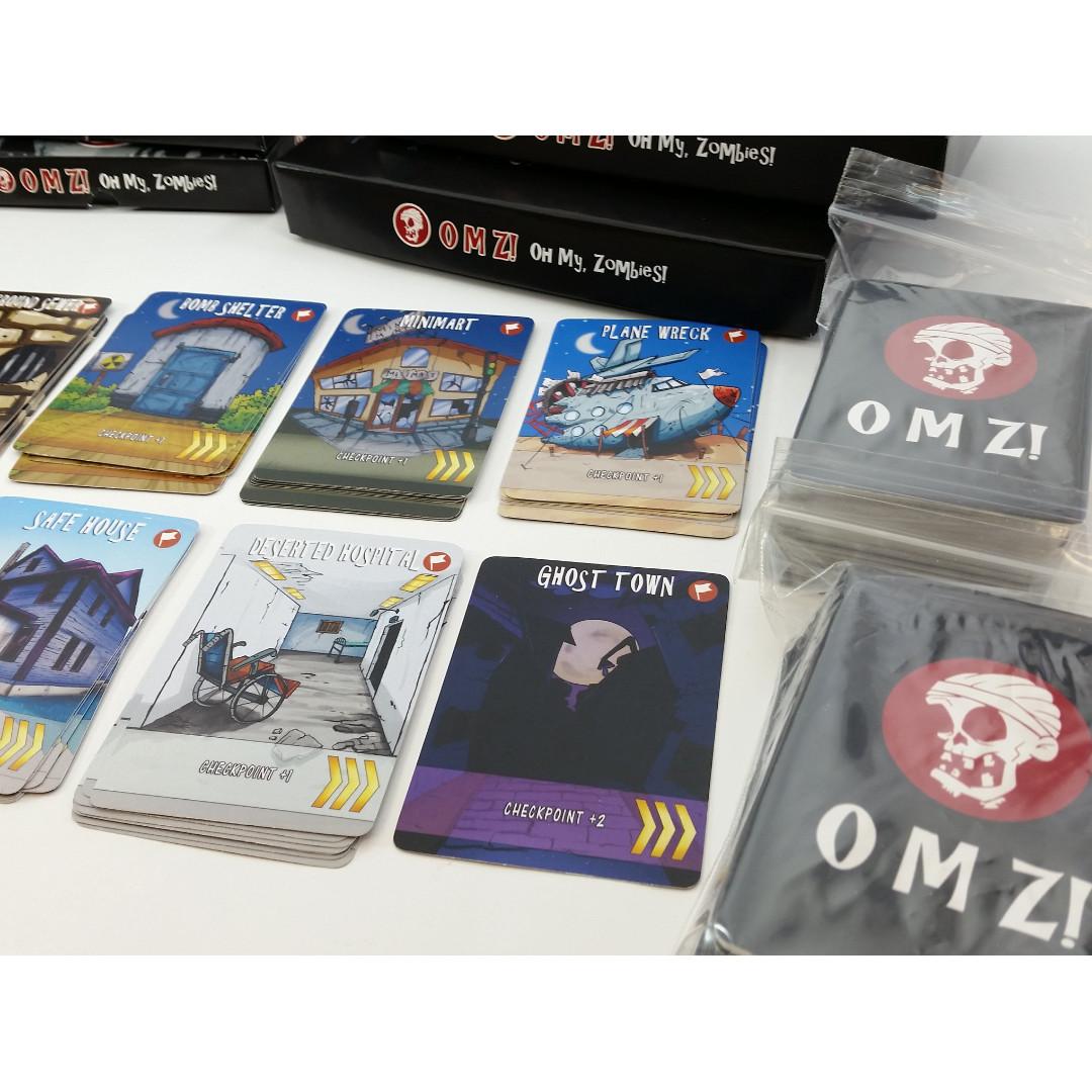 OMZ! Oh My, Zombies! card game (with Expansion), Hobbies & Toys, Toys ...