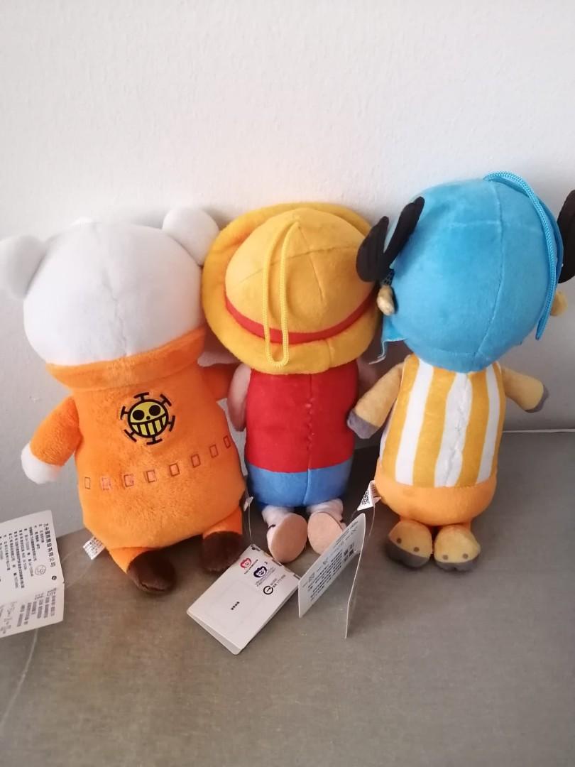 Toei Animation One Piece Luffy, Chopper and Bebo Soft Toy, Hobbies ... Toei Animation One Piece Luffy, Chopper and Bebo Soft Toy, Hobbies ...