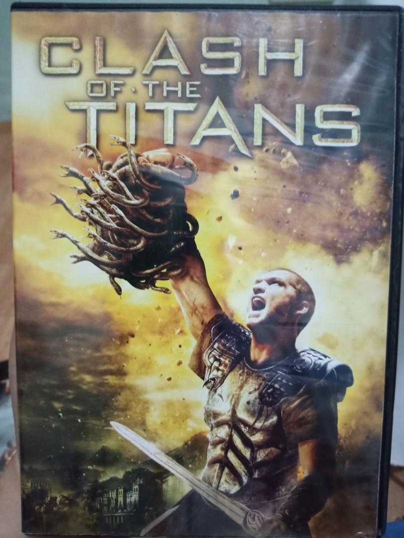 Original Clash of the titans and Wrath of the titans DVDs Movies ...