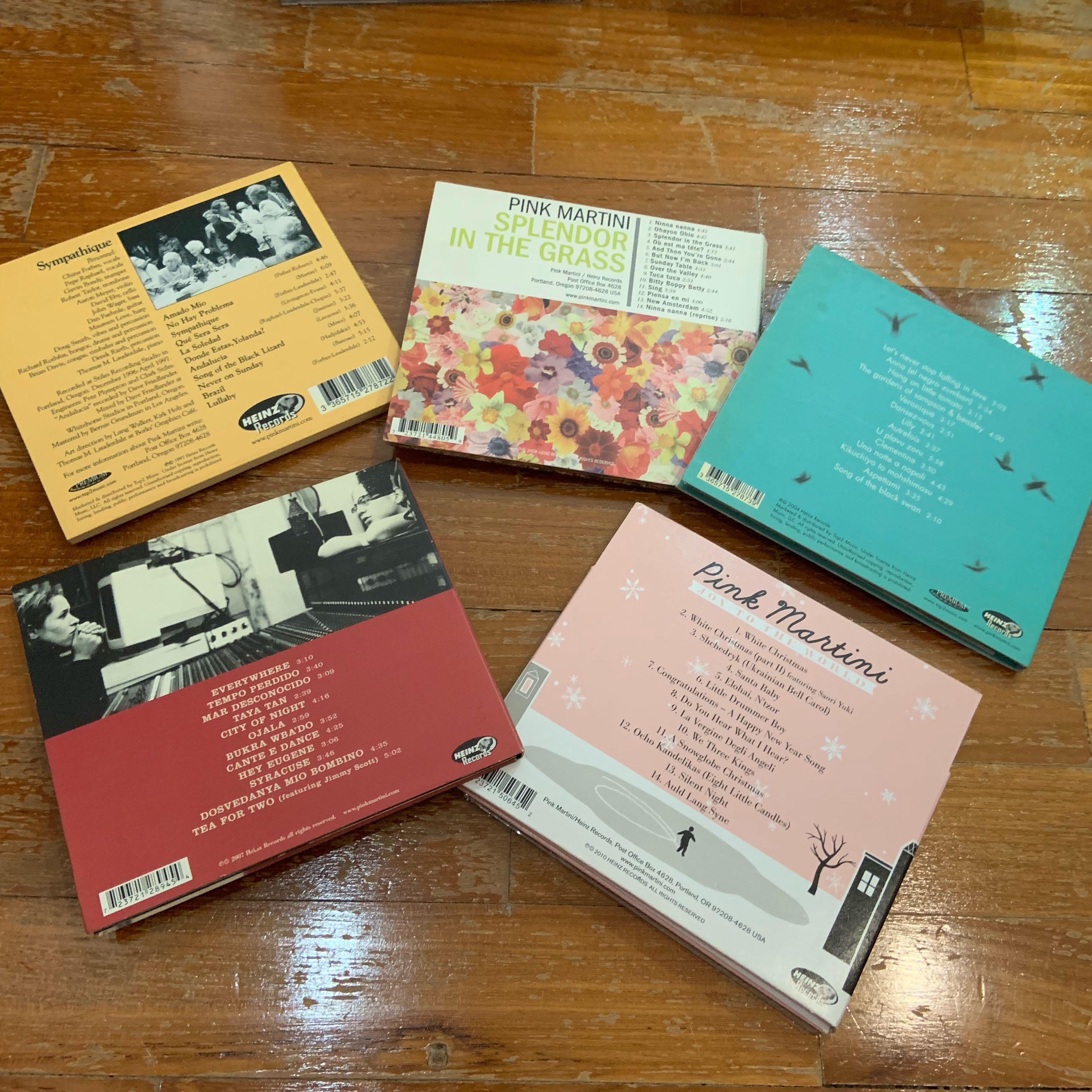 Pink Martini CD Collection, Hobbies & Toys, Music & Media, CDs & DVDs ...