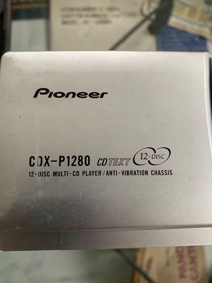 Pioneer 12 disc CD changer, Audio, Other Audio Equipment on Carousell