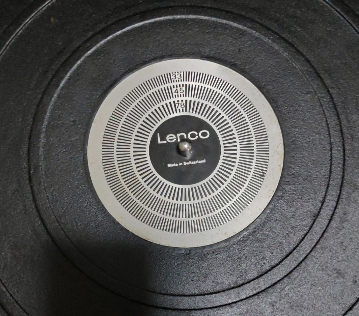 Rare Vintage Lenco turntable, L75 with original tone arm, turntable ...