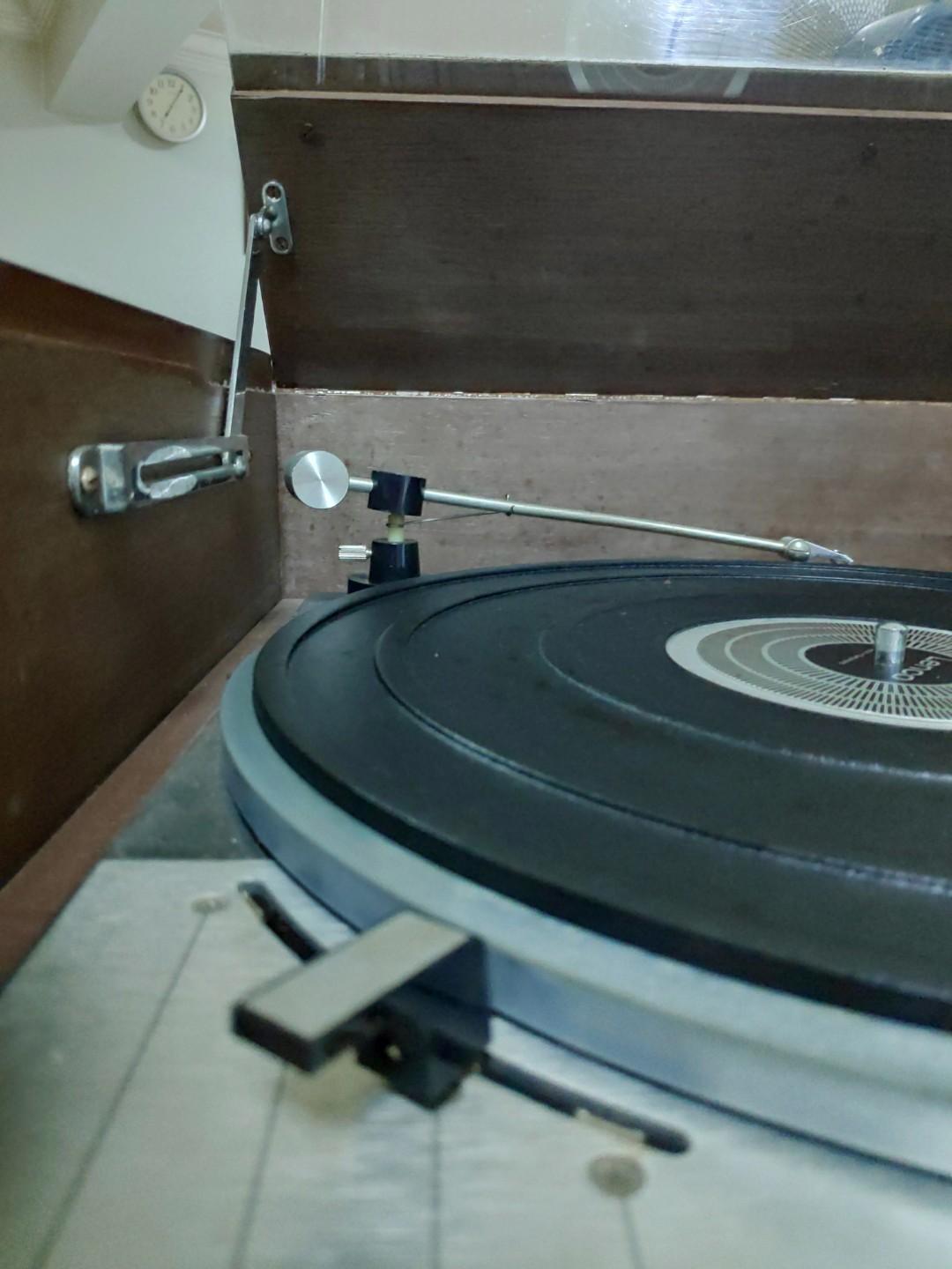 Rare Vintage Lenco turntable, L75 with original tone arm, turntable ...