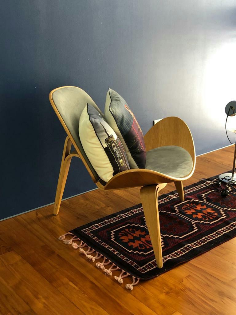 Replica Shell Chair CH07, Furniture, Tables & Chairs on Carousell
