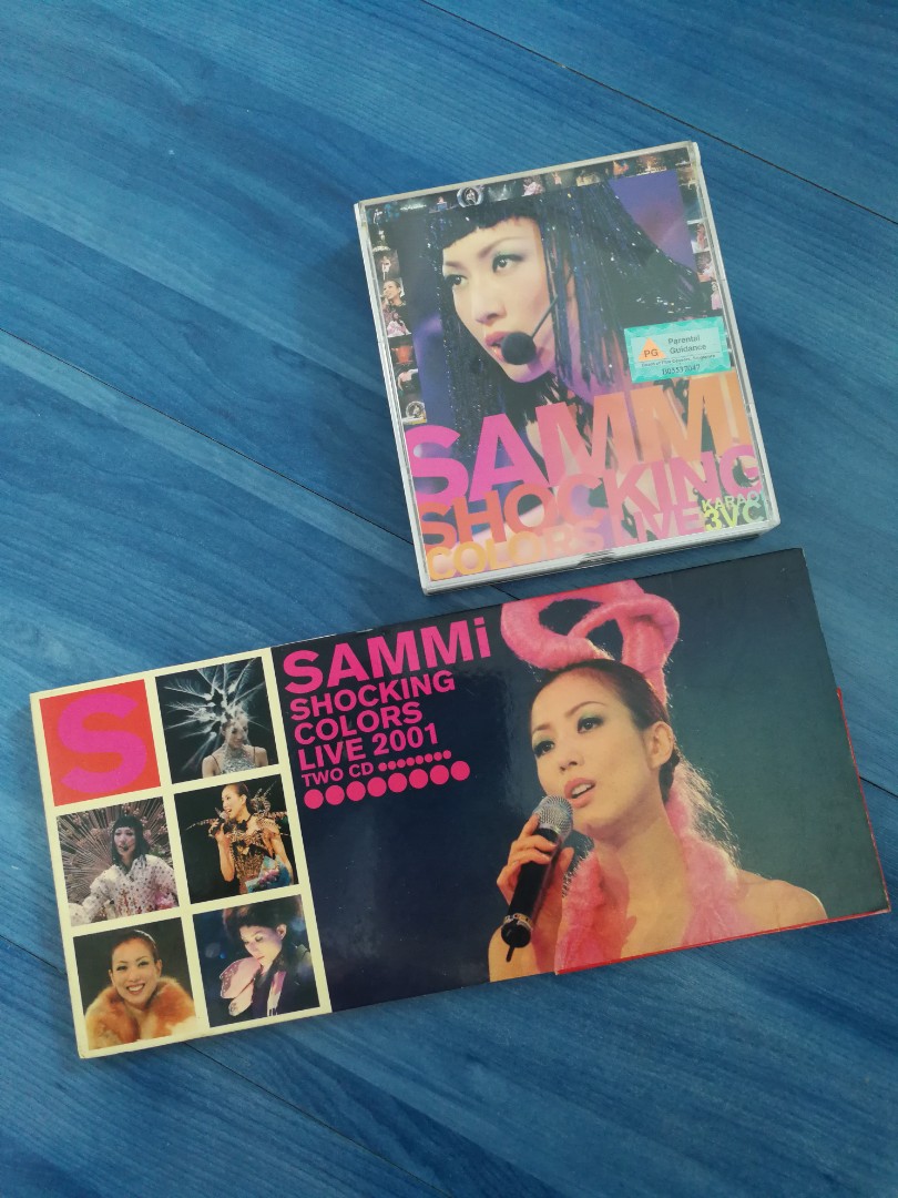 Sammi Cheng 郑秀文 Shocking Colors Live 2001 (CD and VCD), Music & Media ...