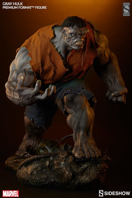 Sideshow Collectibles Gray Hulk Premium Format (Exclusive), Hobbies ...