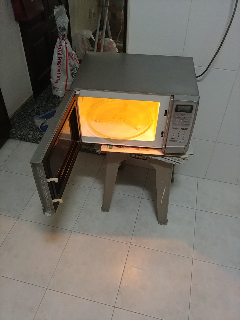 Small size Sharp Microwave Oven, R 248J (S), TV & Home Appliances ...