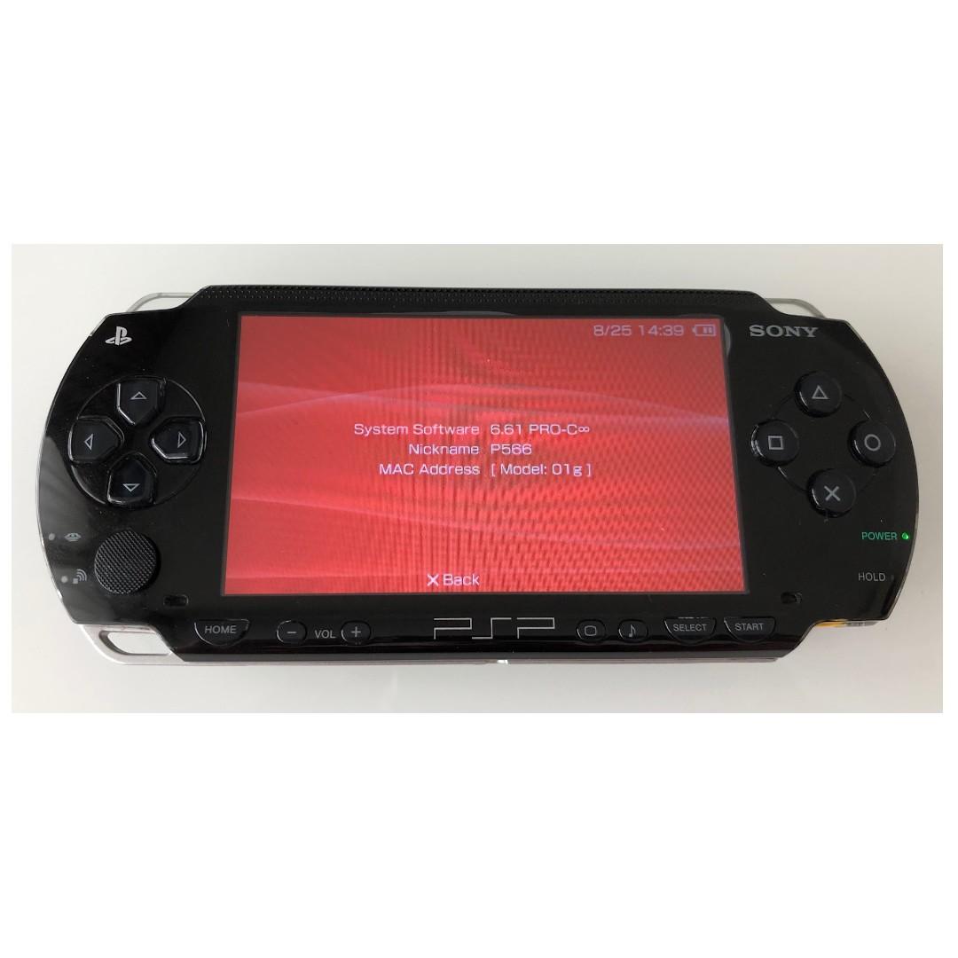 Sony PSP 1000 - Modded with 60 games plus, Video Gaming, Video Game ...