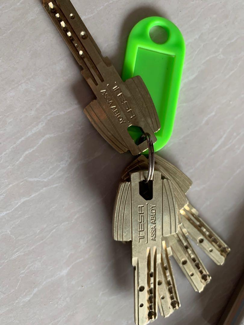 Tesa assa abloy T60 cylinder - main door lock, Everything Else on Carousell