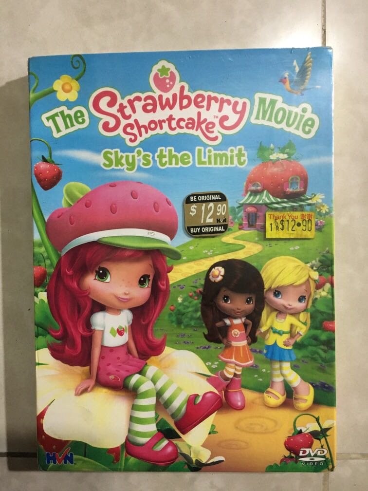 The Strawberry Shortcake Movie ‘Sky’s the Limit’ DVD, Hobbies & Toys ...