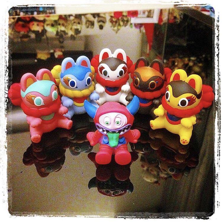 VAG Sofubi Series for sale Kaiju Japan Vinyl Artist Gacha, Hobbies & Toys, Toys & Games on Carousell