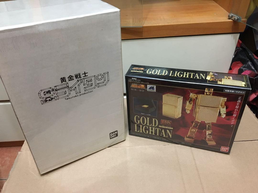 全新 超合金魂 GX 32 黃金戰士 18K 超合金 連 贈品 水晶展示盒 靚盒 GX32, 興趣及遊戲, 玩具 & 遊戲類 - Carousell