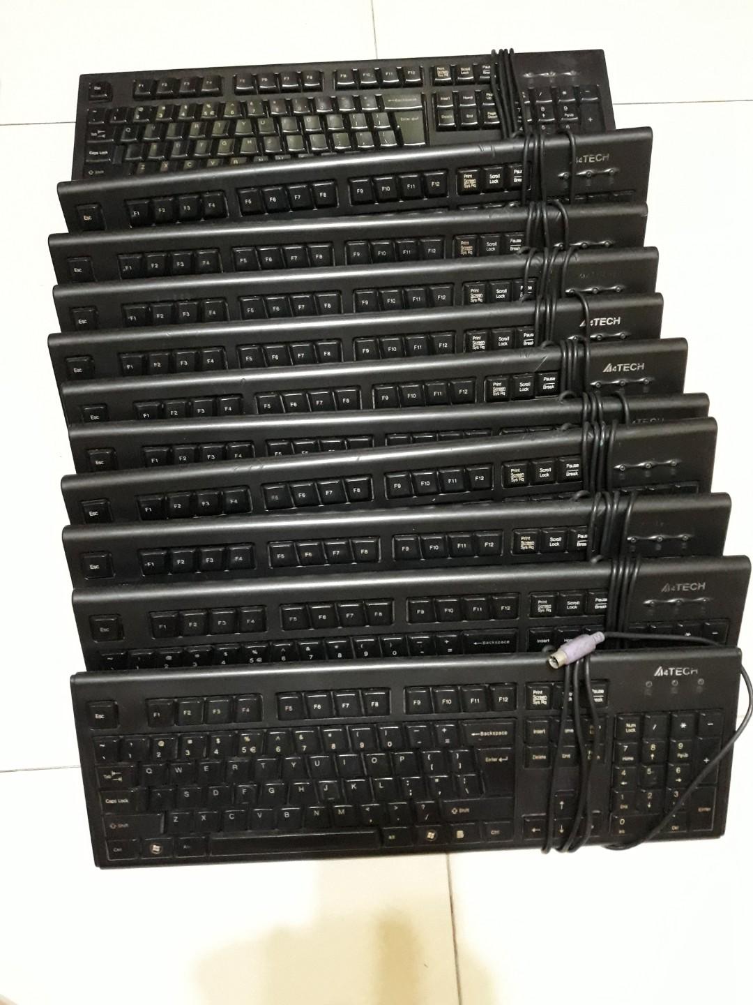 A4Tech keyboard, Computers & Tech, Parts & Accessories, Computer Keyboard on Carousell