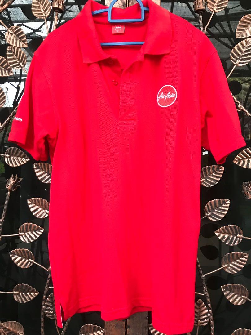 AirAsia Shirt, Men's Fashion, Tops & Sets, Tshirts & Polo Shirts on ...
