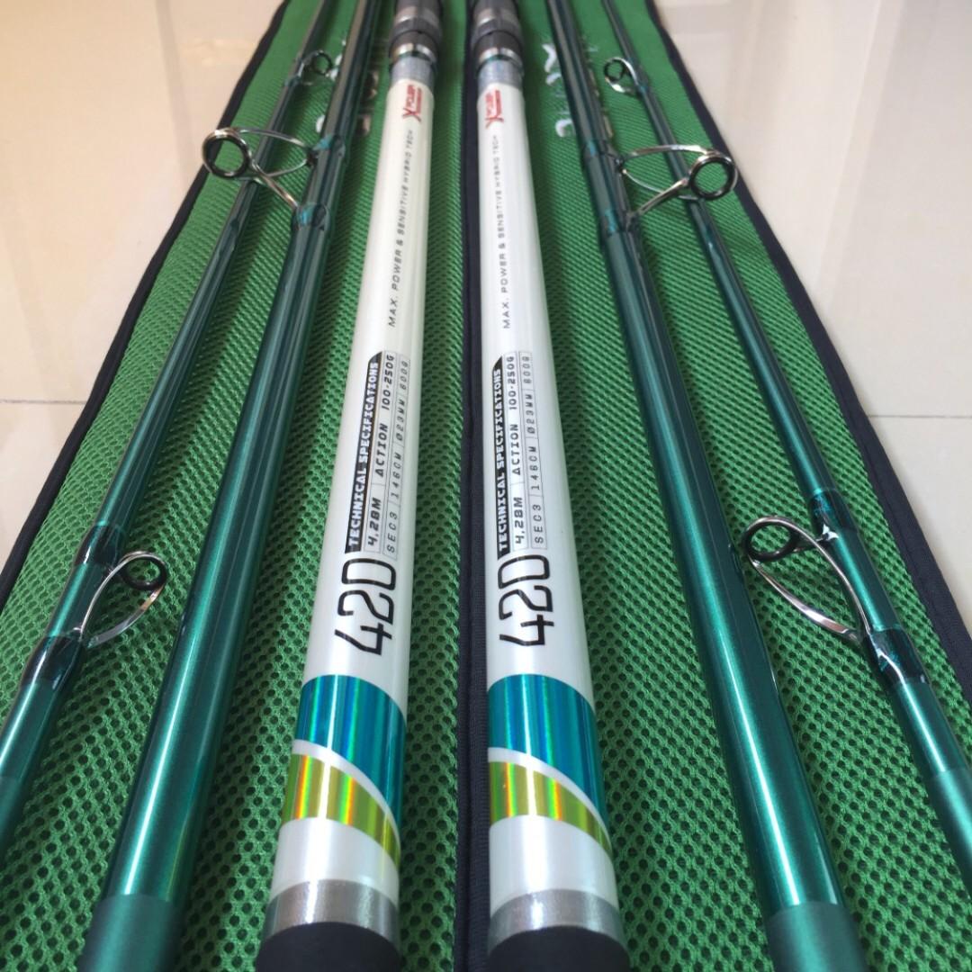 (New Stock 2022) 14ft Akami-Renzo Valdieri (Full FUJI) Surf Cast ...