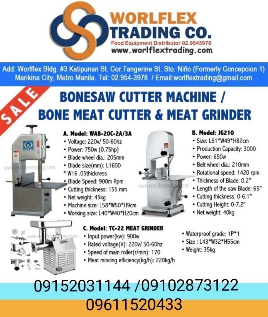Bone cutter machine, TV & Home Appliances, Kitchen Appliances, Coffee ...