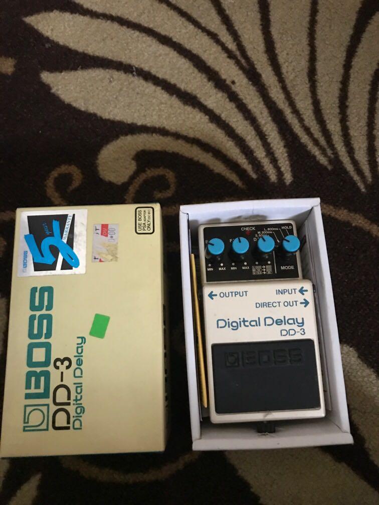 BOSS DD3 Digital Delay, Hobbies & Toys, Music & Media, Musical ...