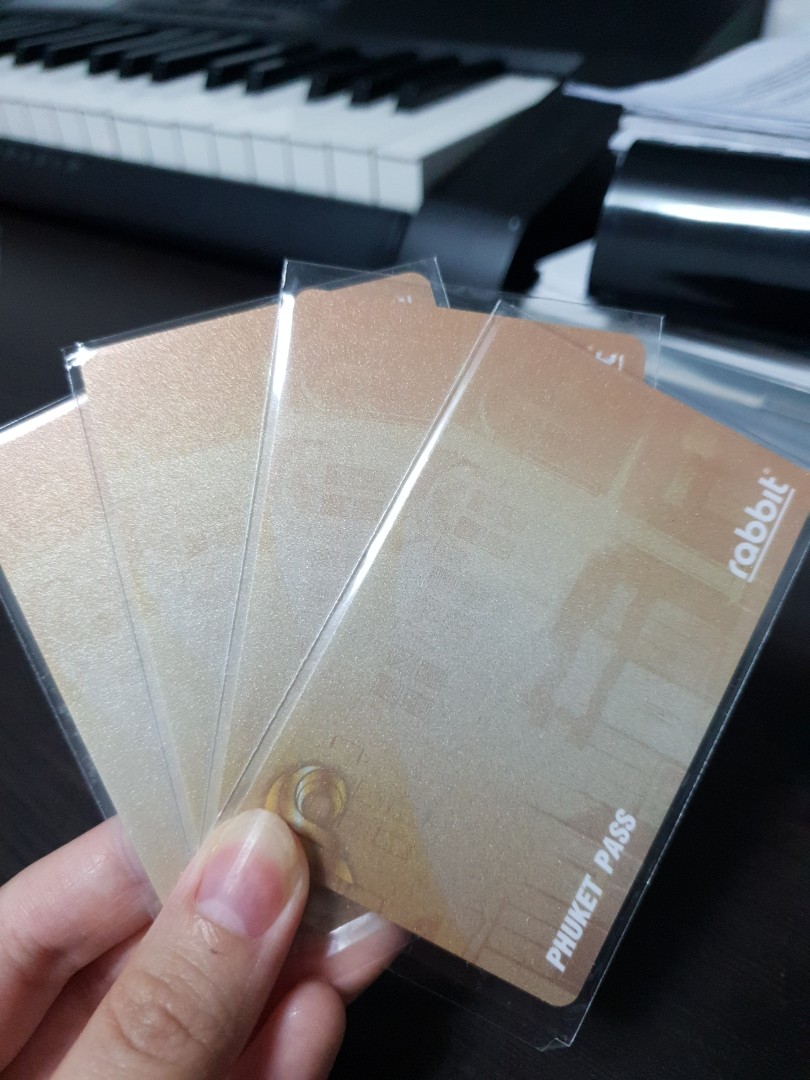 BTS Skytrain Rabbit card (Bangkok Thailand), Hobbies & Toys ...