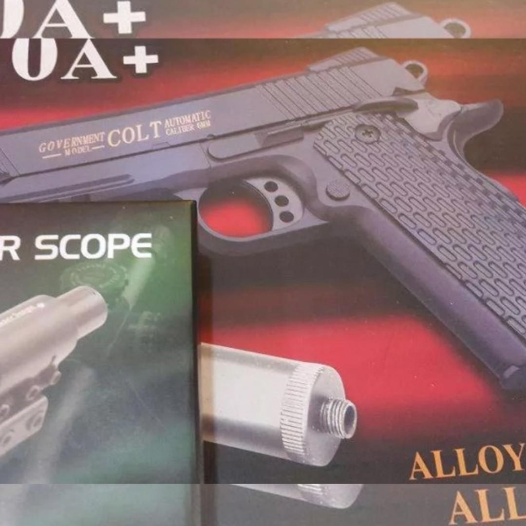 C10A w/laser System - Airsoft Gun on Carousell