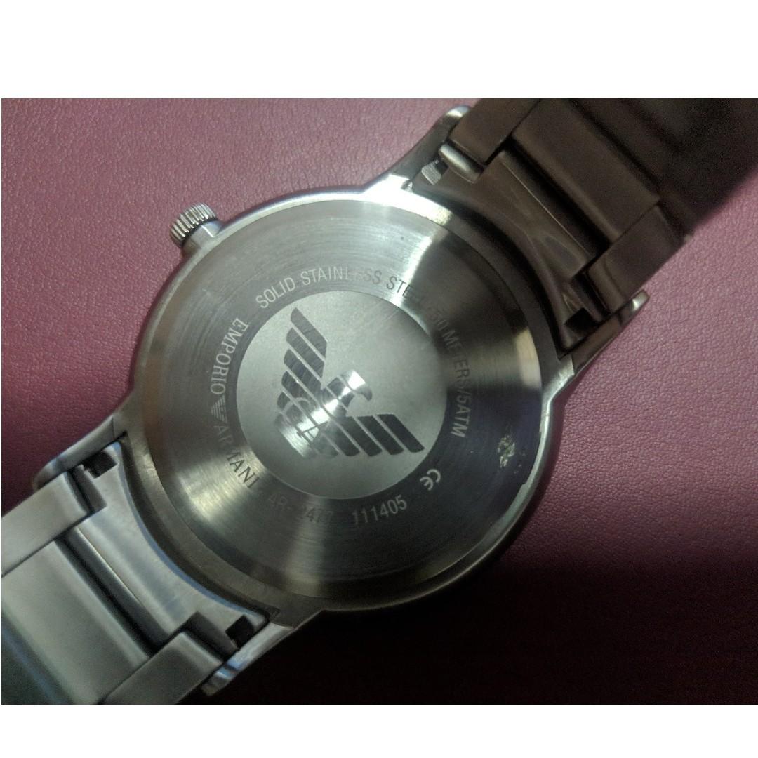 Emporio Armani Watch AR2477, Men's Fashion, Watches & Accessories ...