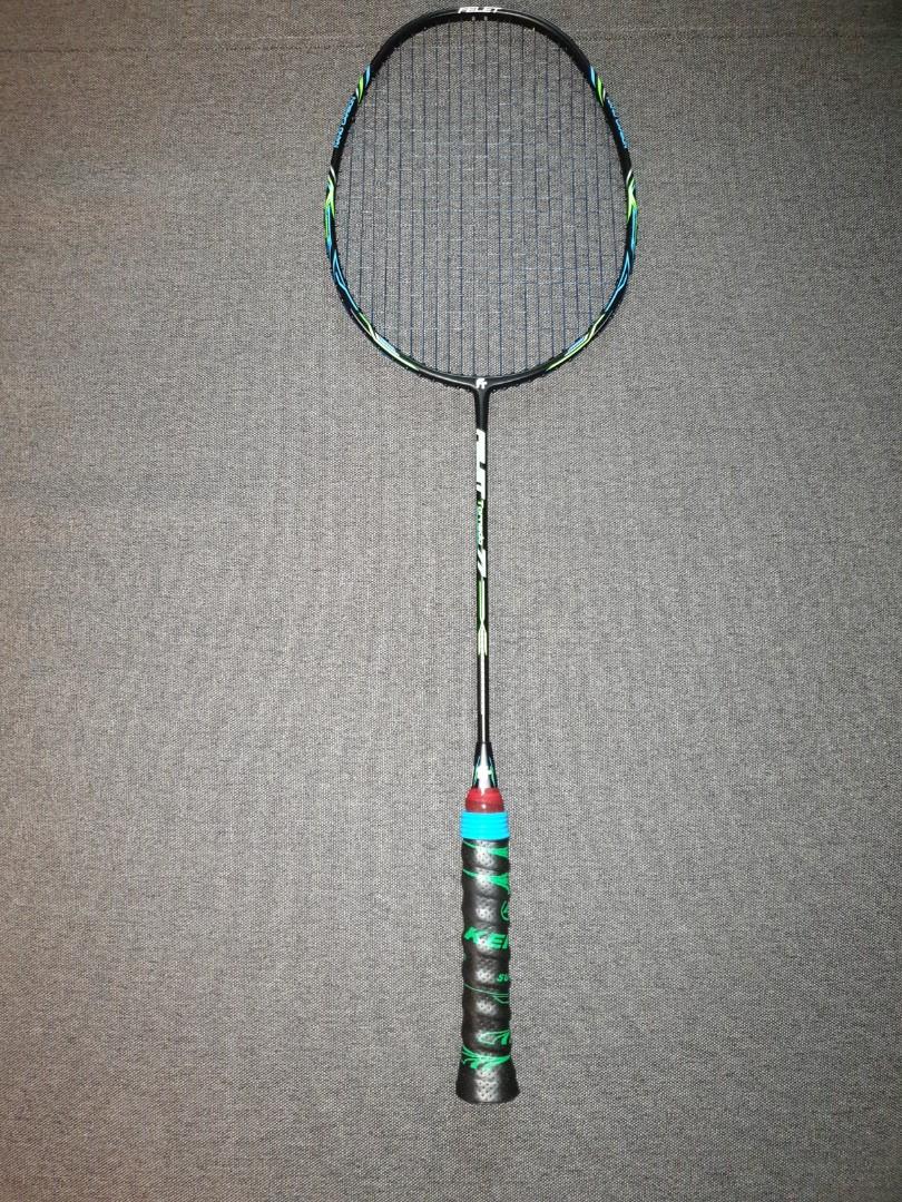 FELET Badminton Racket - Tornado 77, Sports Equipment, Sports & Games ...