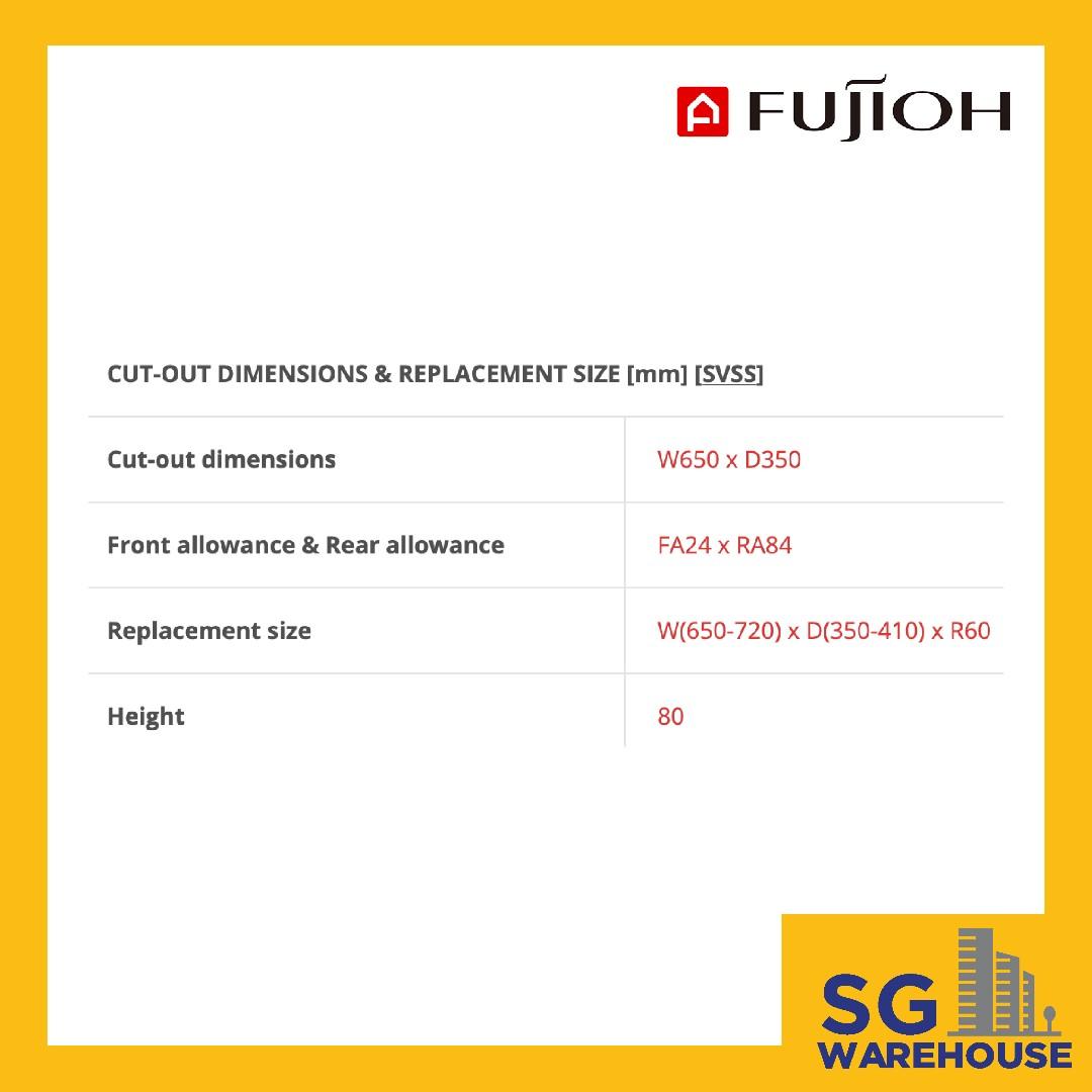 FH-GS5035-SVSS Fujioh Stainless Steel Hob, TV & Home Appliances ...