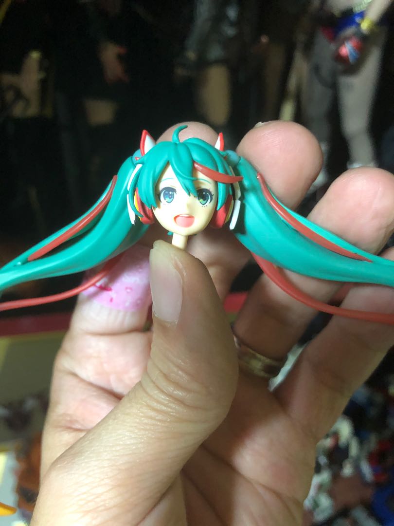Figma SP-078 Racing Miku 2017 HEADSCULPT only, Hobbies & Toys, Toys ...
