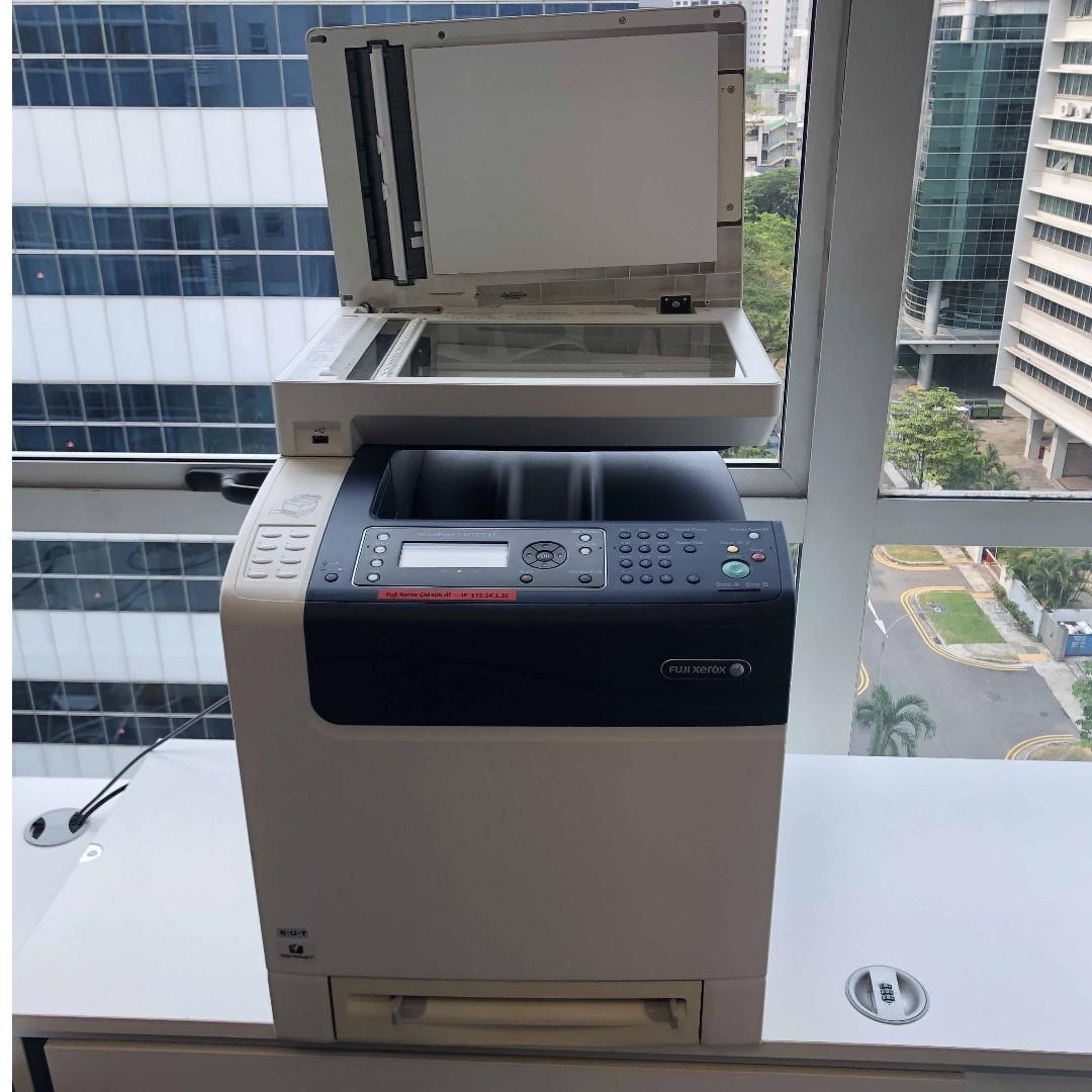 FujiXerox DocuPrint CM305 df 4-in-1 printer, Computers & Tech, Printers ...