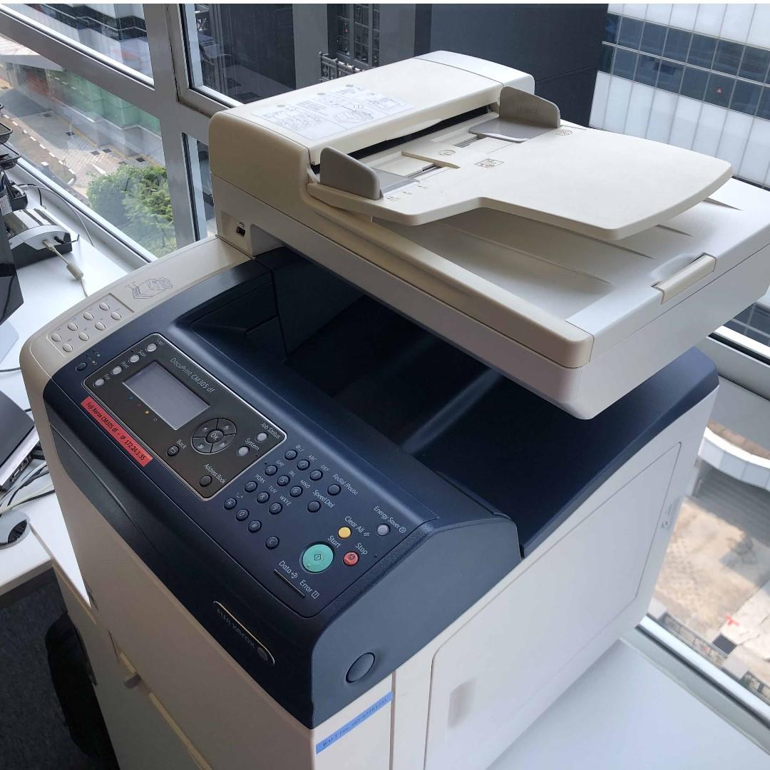FujiXerox DocuPrint CM305 df 4-in-1 printer, Computers & Tech, Printers ...