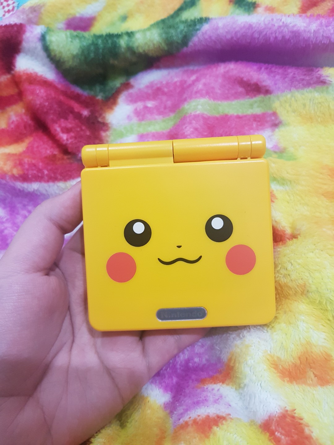Gameboy Advance SP Pikachu Edition, Video Gaming, Video Game Consoles ...