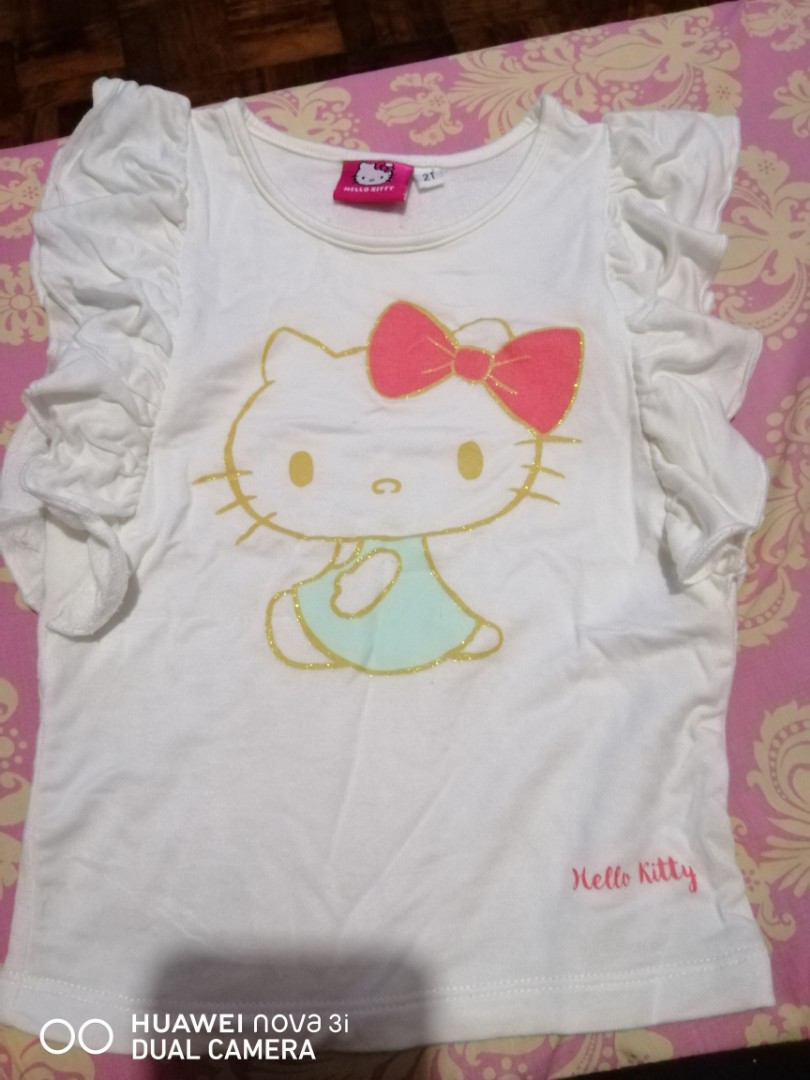Hello Kitty Blouse and Little Miss shorts bundle, Babies & Kids, Babies ...