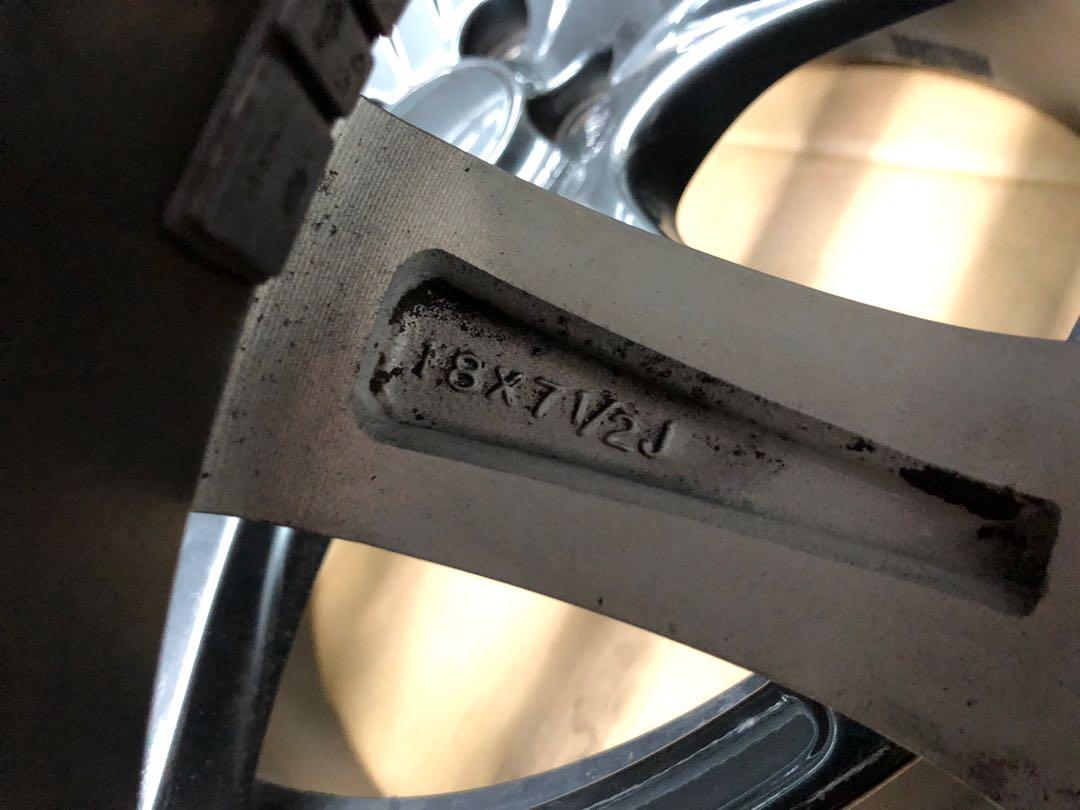 HONDA FD2 TypeR Stock 18” Wheels., Car Accessories, Tyres & Rims on ...